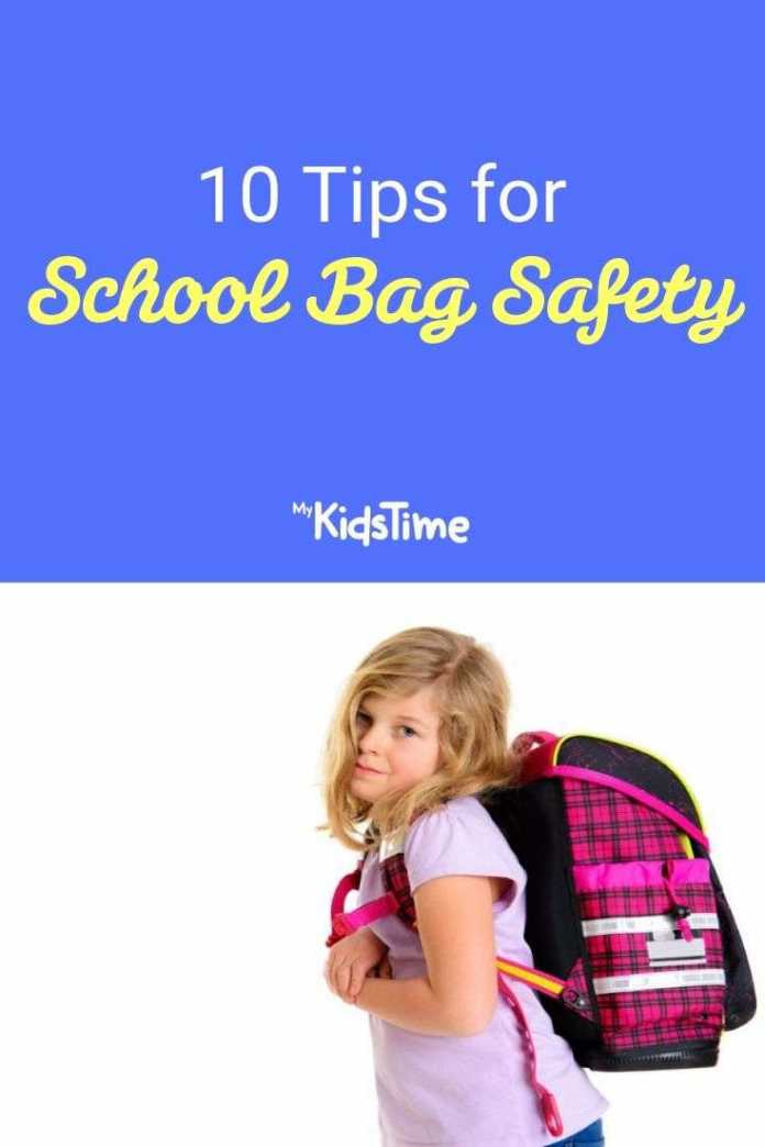 10 Tips for School Bag Safety