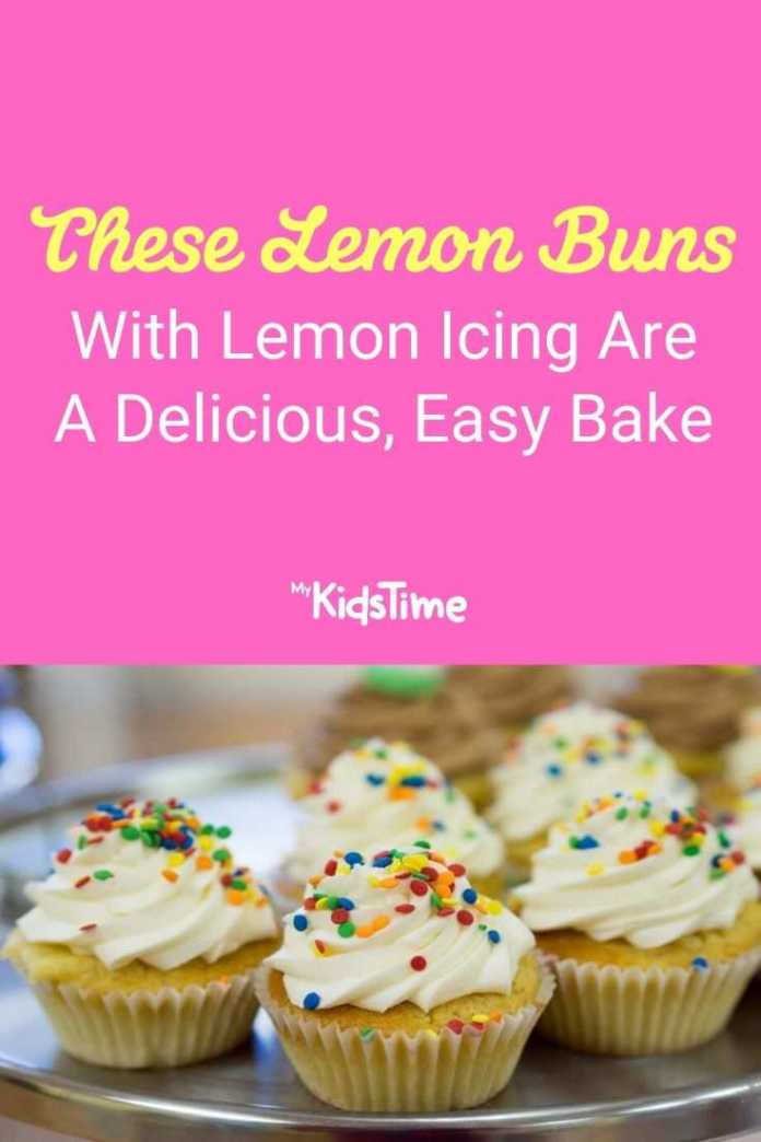 Lemon Buns with Lemon Icing