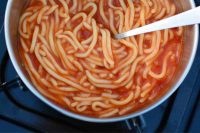 Make Your Own Fake 'Tinned' Spaghetti at Home