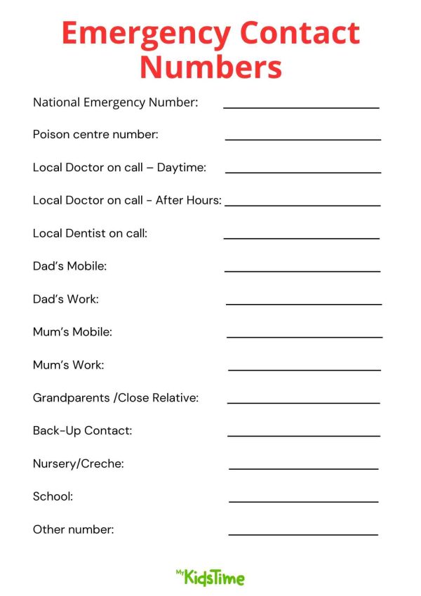 6 Quick Tips for Parents for First Aid for Kids