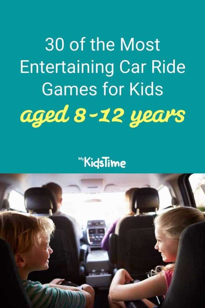 30 of the Most Entertaining Car Ride Games for Kids aged 8-12 years