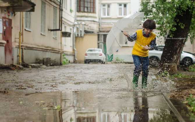 Don't Let the Rain Stop the Fun with These Kids Outdoor Rainy Day Games
