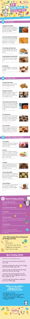25 Tasty Ideas for Cooking with Kids [INFOGRAPHIC]