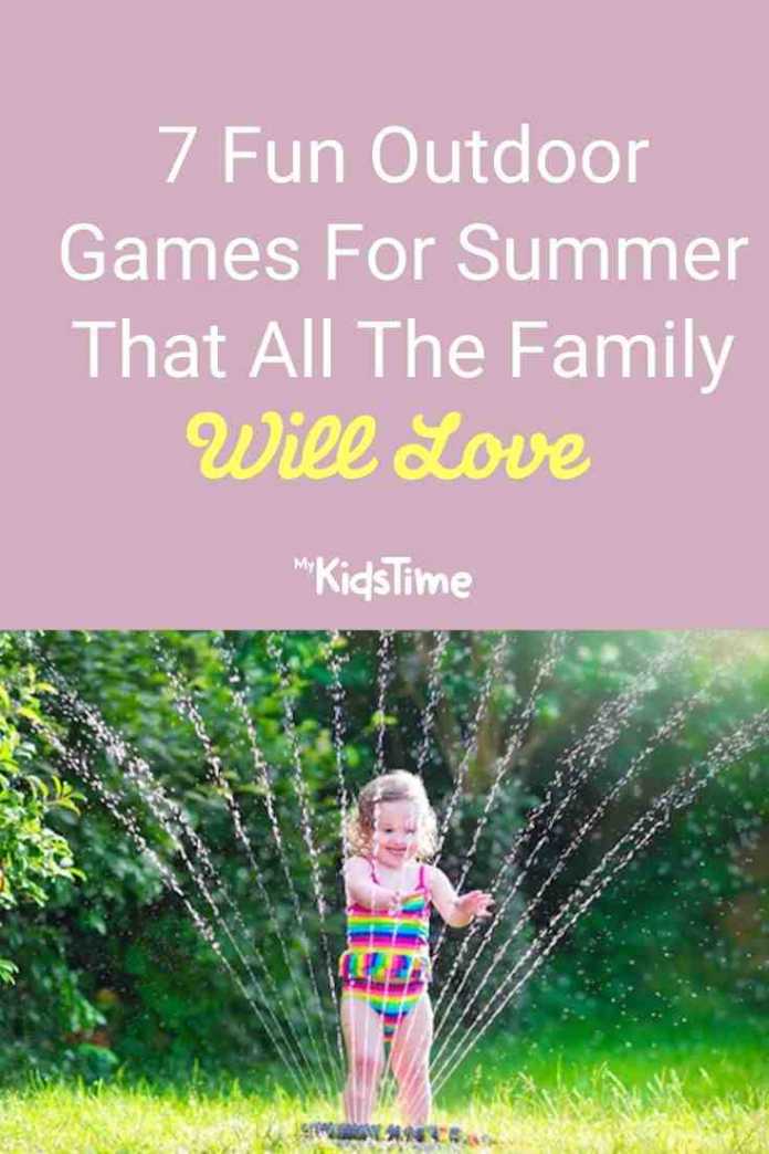 7 Fun Outdoor Games for Summer that All the Family Will Love