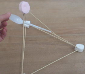 How to Make a Catapult for Kids Using Marshmallows
