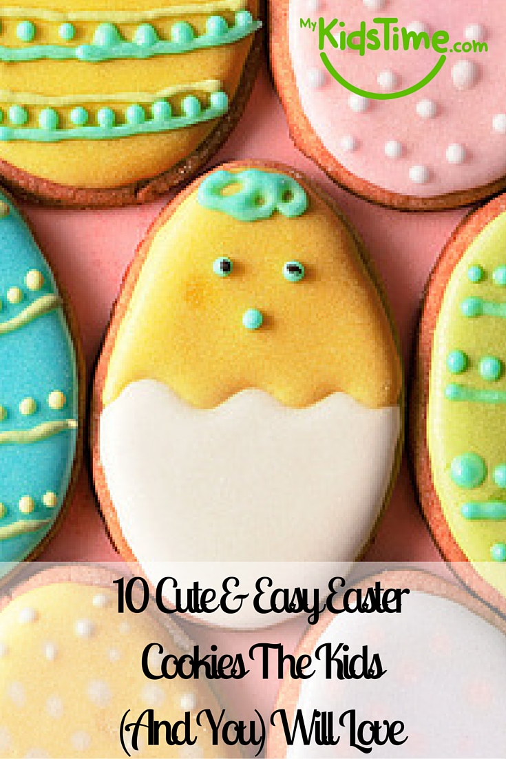 10 Cute & Easy Easter Cookies The Kids (And You) Will Love