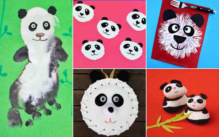 14 Perfect Panda Craft Ideas for Kids to Make