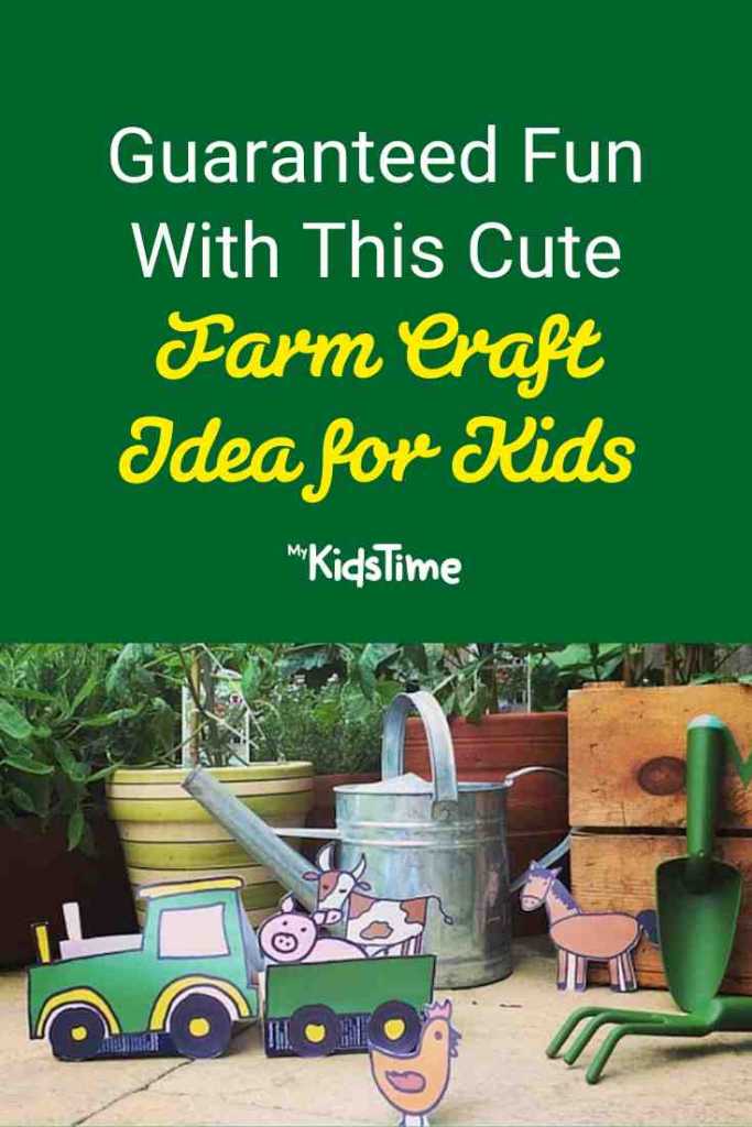 Guaranteed Fun with this Cute Farm Craft Idea for Kids