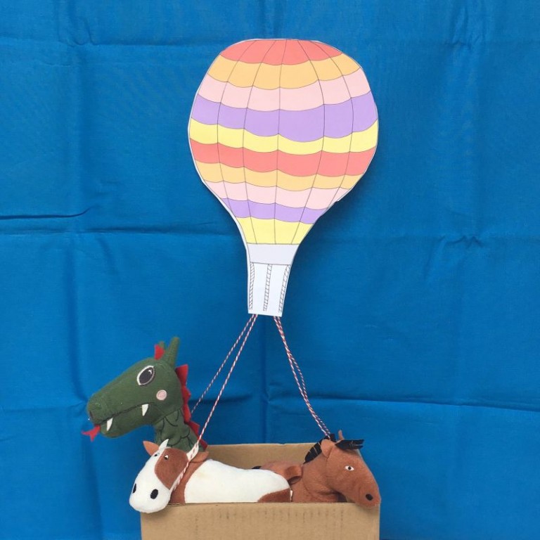 Up, Up And Away With This Fun Hot Air Balloon Craft