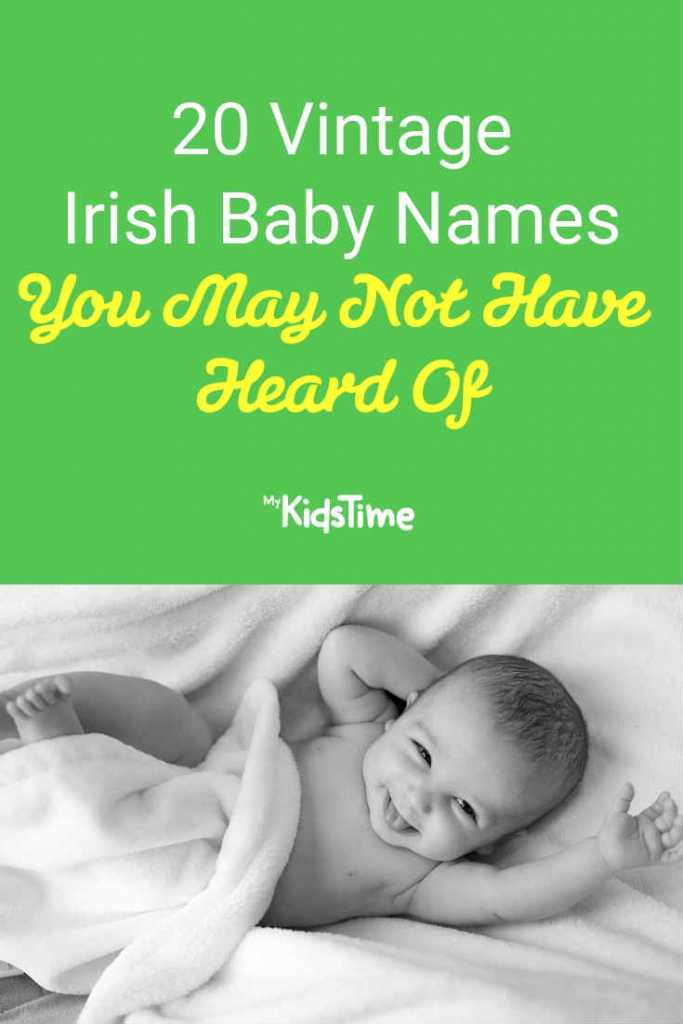 20 Vintage Irish Baby Names You Might Not Have Heard Of