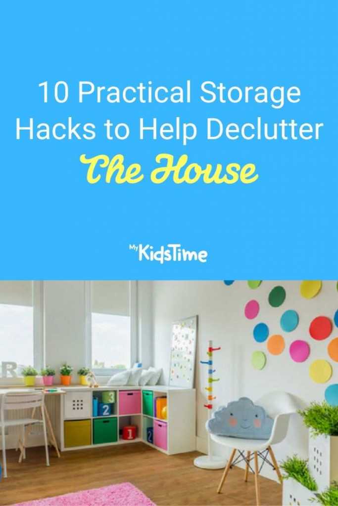 10 Practical Storage Hacks To Help Declutter The House