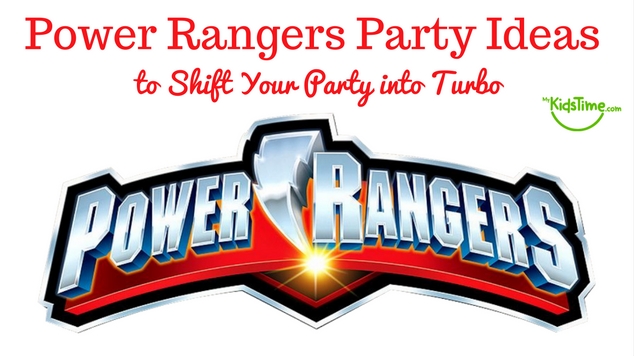 Power Rangers Party Ideas to Shift Your Party into Turbo