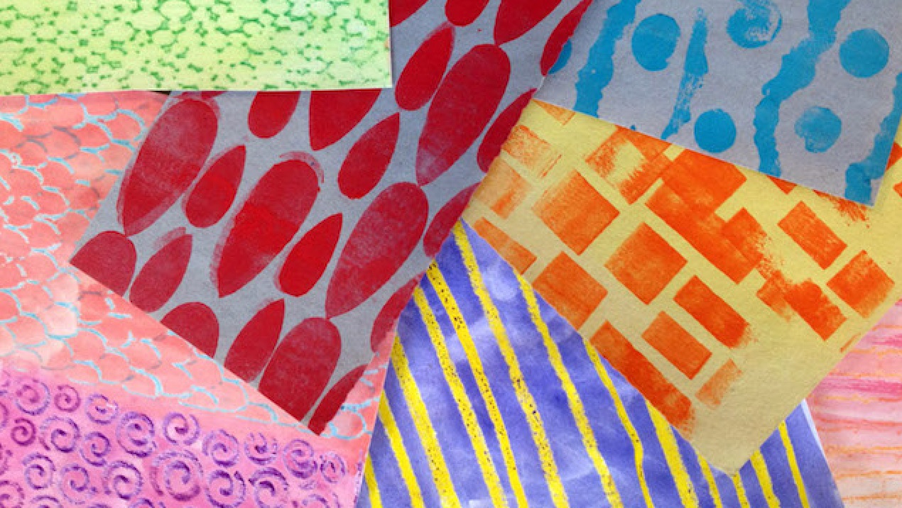 Fun Printmaking Rubbings Craft for Children to Create and Treasure