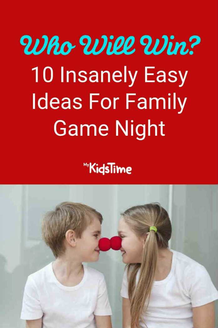 10 Insanely Easy Ideas for a Fun Family Game Night