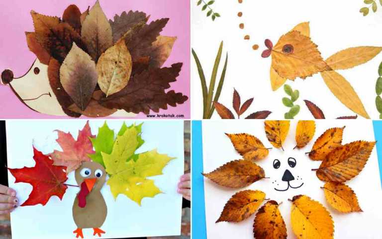 15 Easy and Eye-Catching Leaf Craft Ideas for Kids