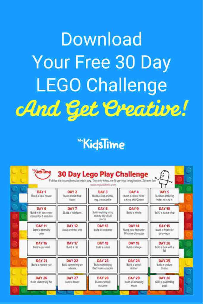 Download Your FREE 30 Day LEGO Challenge For Some Creative Fun!