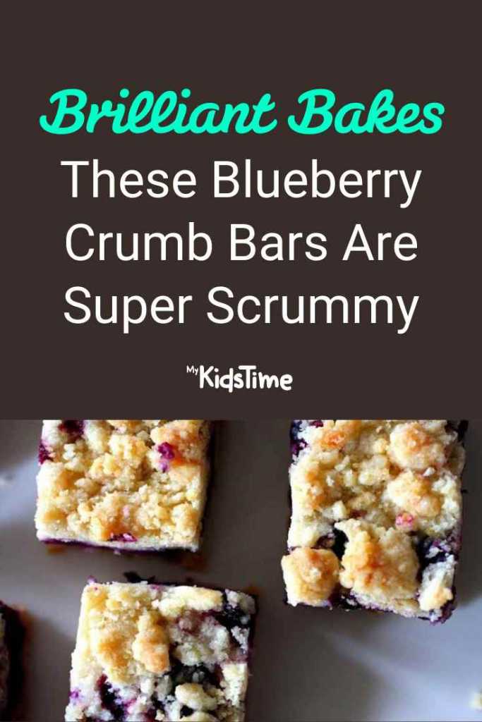 These Blueberry Crumb Bars are Super Scrummy