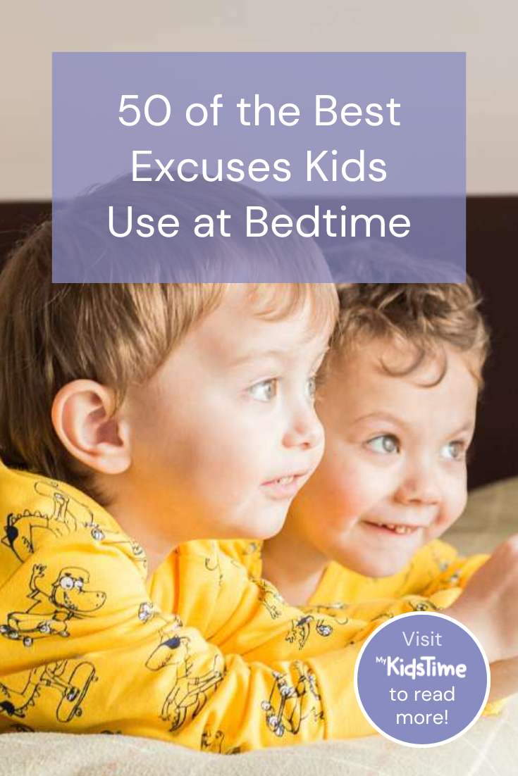 Parents Share the 50 Best Excuses Kids Use at Bedtime