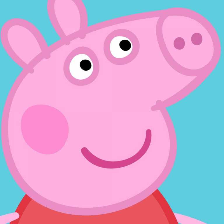 Aargh! Front Facing Face of Peppa Pig Revealed - She is a Horror!
