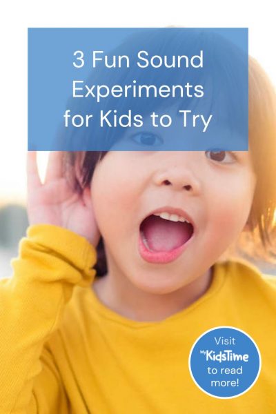 3 Fun and Easy Sound Experiments for Kids