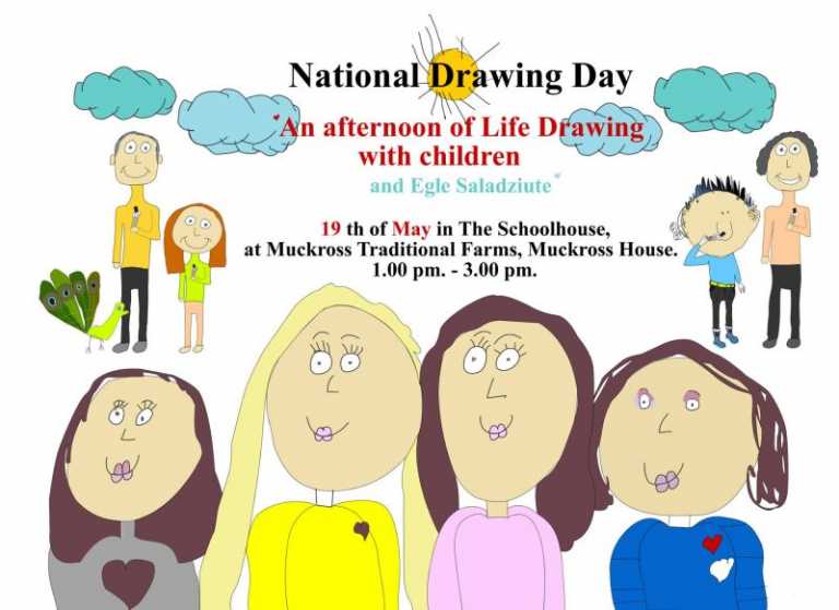National Drawing Day 2018 Events for Families