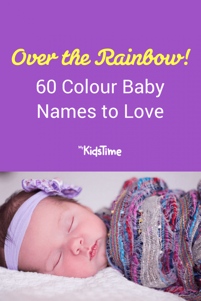 60 Colour Baby Names That Will Brighten Your Day