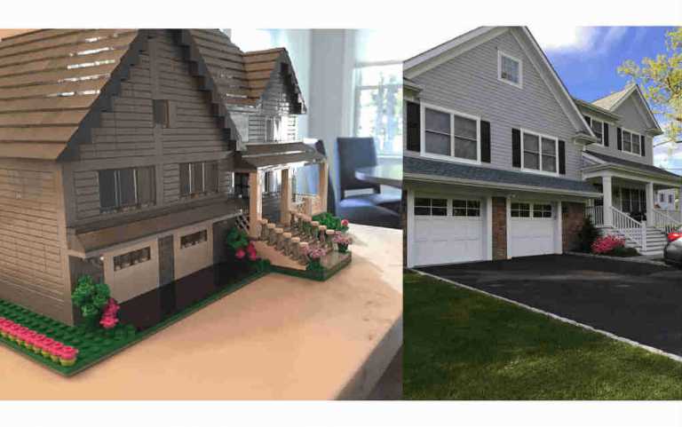 Get a Detailed LEGO Model of Your Own House – So Cool!