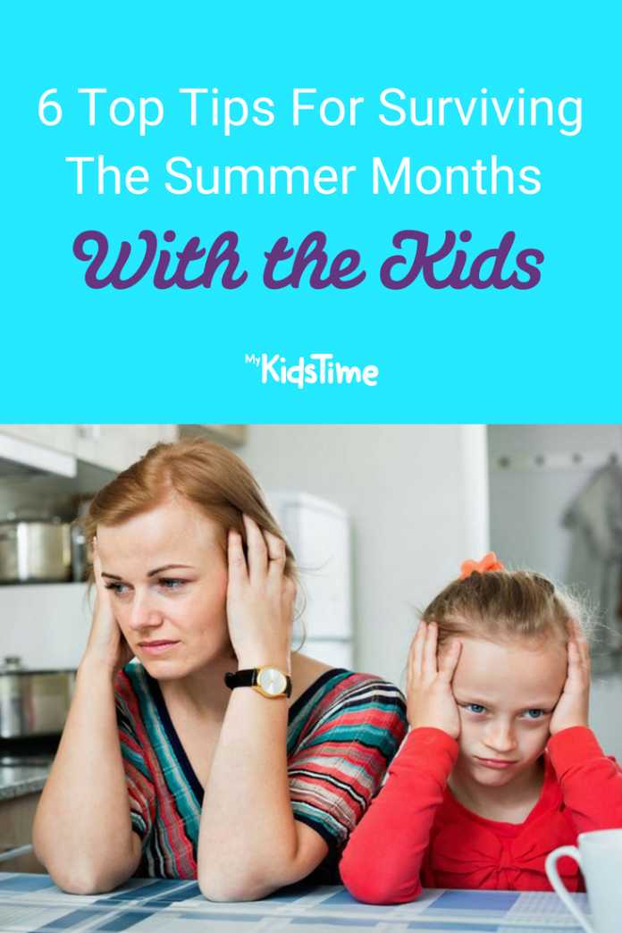 6 Top Tips for Surviving the Summer Months with the Kids
