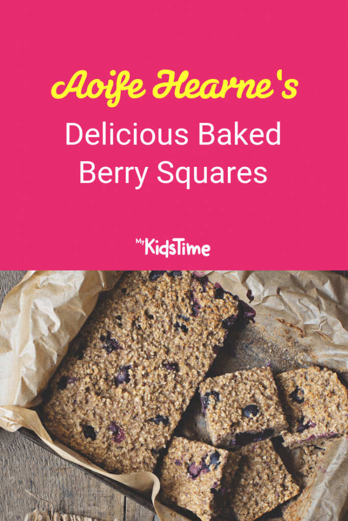 Aoife Hearne’s Delicious Baked Berry Squares