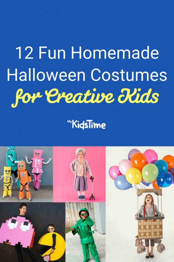 12 Colourful and Creative Homemade Halloween Costumes