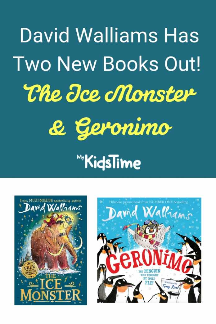 David Walliams Has Two New Books Out! The Ice Monster & Geronimo