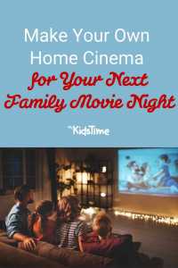 Make Your Own Home Cinema For Family Movie Night