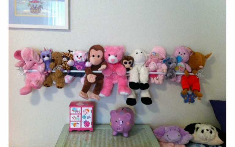 14 Creative and Useful Ideas For Soft Toy and Teddy Bear Storage