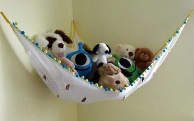 14 Creative and Useful Ideas For Soft Toy and Teddy Bear Storage