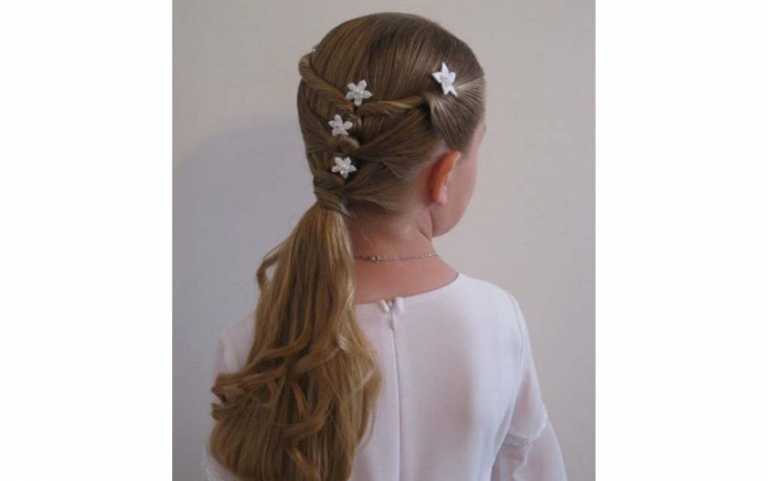 48 Simply Stunning First Communion Hairstyles for Girls
