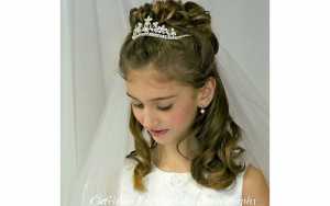 48 Simply Stunning First Communion Hairstyles for Girls