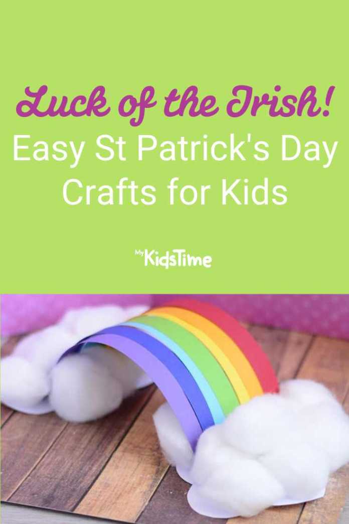 Luck of the Irish! Easy St Patrick's Day Crafts for Kids