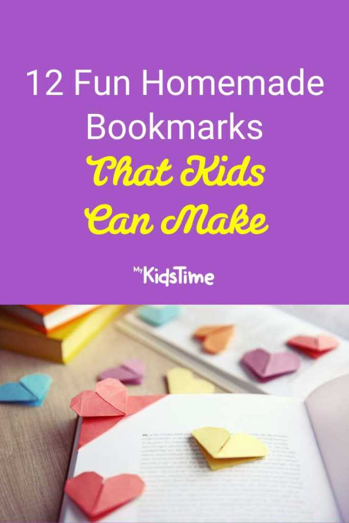 12 Fun & Easy Homemade Bookmarks That Kids Can Make