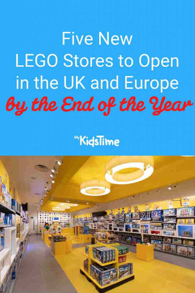 Five New LEGO Stores to Open in the UK and Europe This Year