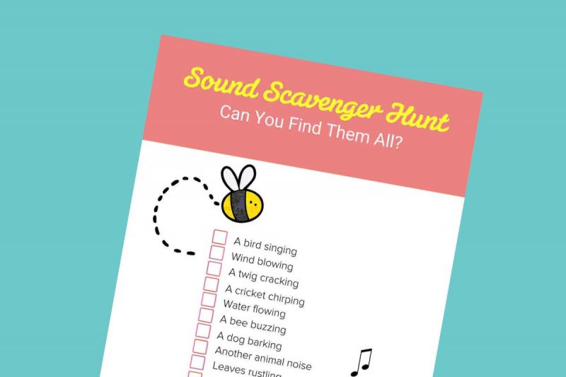 Download Your FREE Fun Sound Scavenger Hunt for Kids