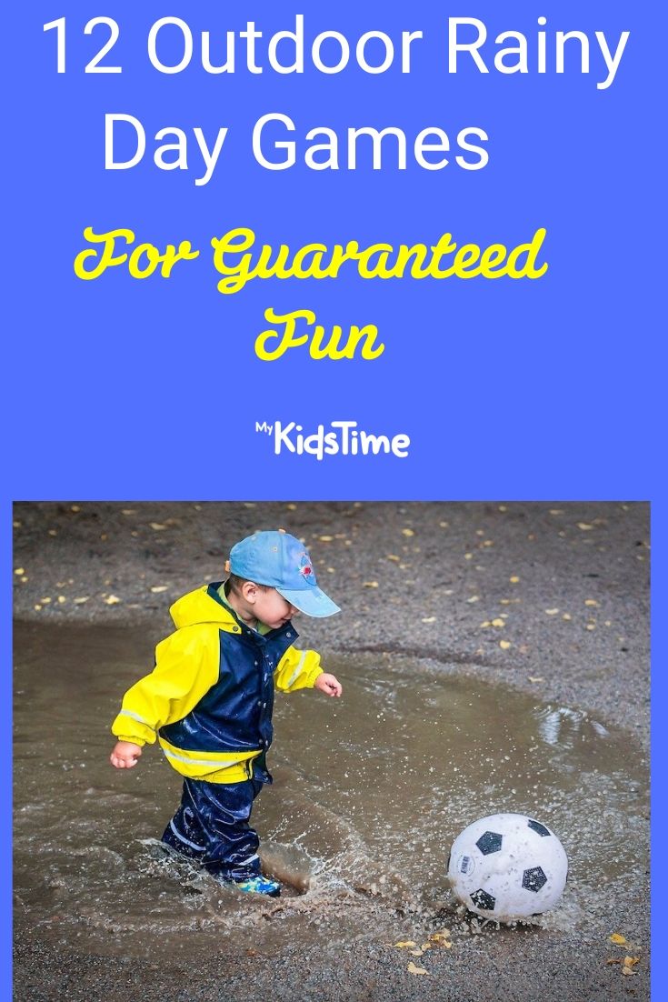12 Kids Outdoor Rainy Day Games for Guaranteed Fun