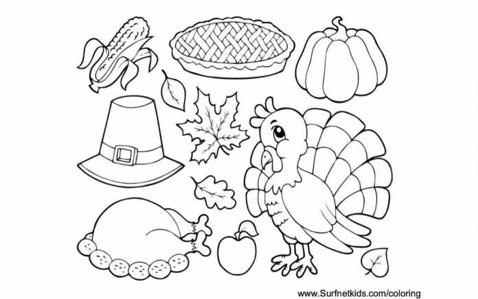 10 Thanksgiving Colouring Pages for Plenty of Seasonal Fun