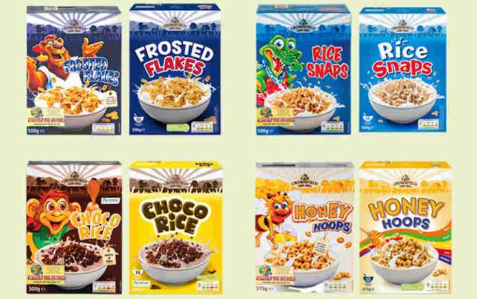 Lidl to Remove Cartoon Characters from Cereal Packaging by Spring 2020
