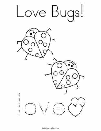 16 Fun Valentine and Hearts Colouring Pages for Kids