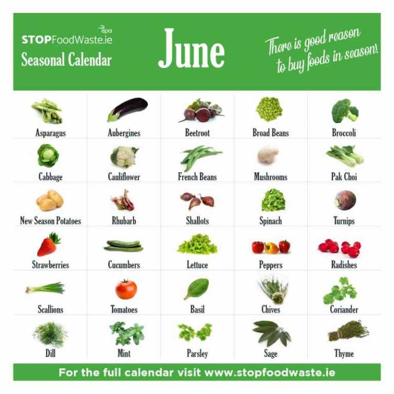 This Seasonal Food Calendar Will Help You Shop Smarter and Save Money