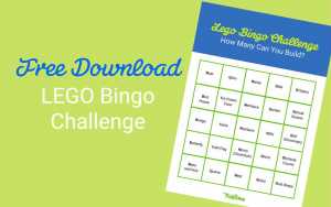 Take The LEGO Bingo Challenge With Our FREE Download