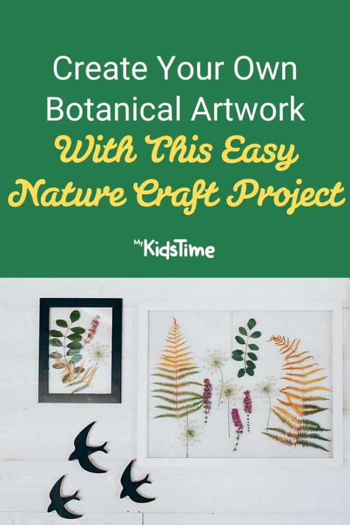 Create Your Own Botanical Artwork With This Easy Nature Craft Project