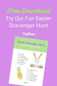 Download Your FREE Easter Scavenger Hunt For Kids