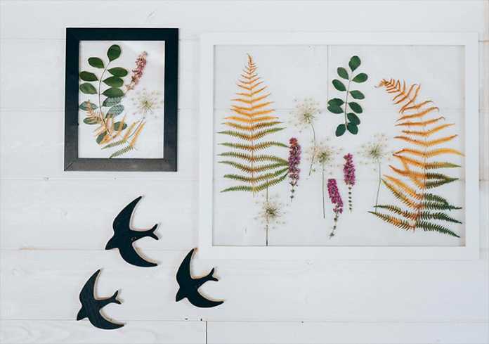 Create Your Own Botanical Artwork With This Easy Nature Craft Project