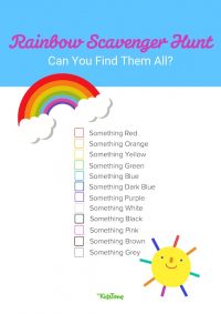 Download Your FREE Fun Rainbow Scavenger Hunt for Kids